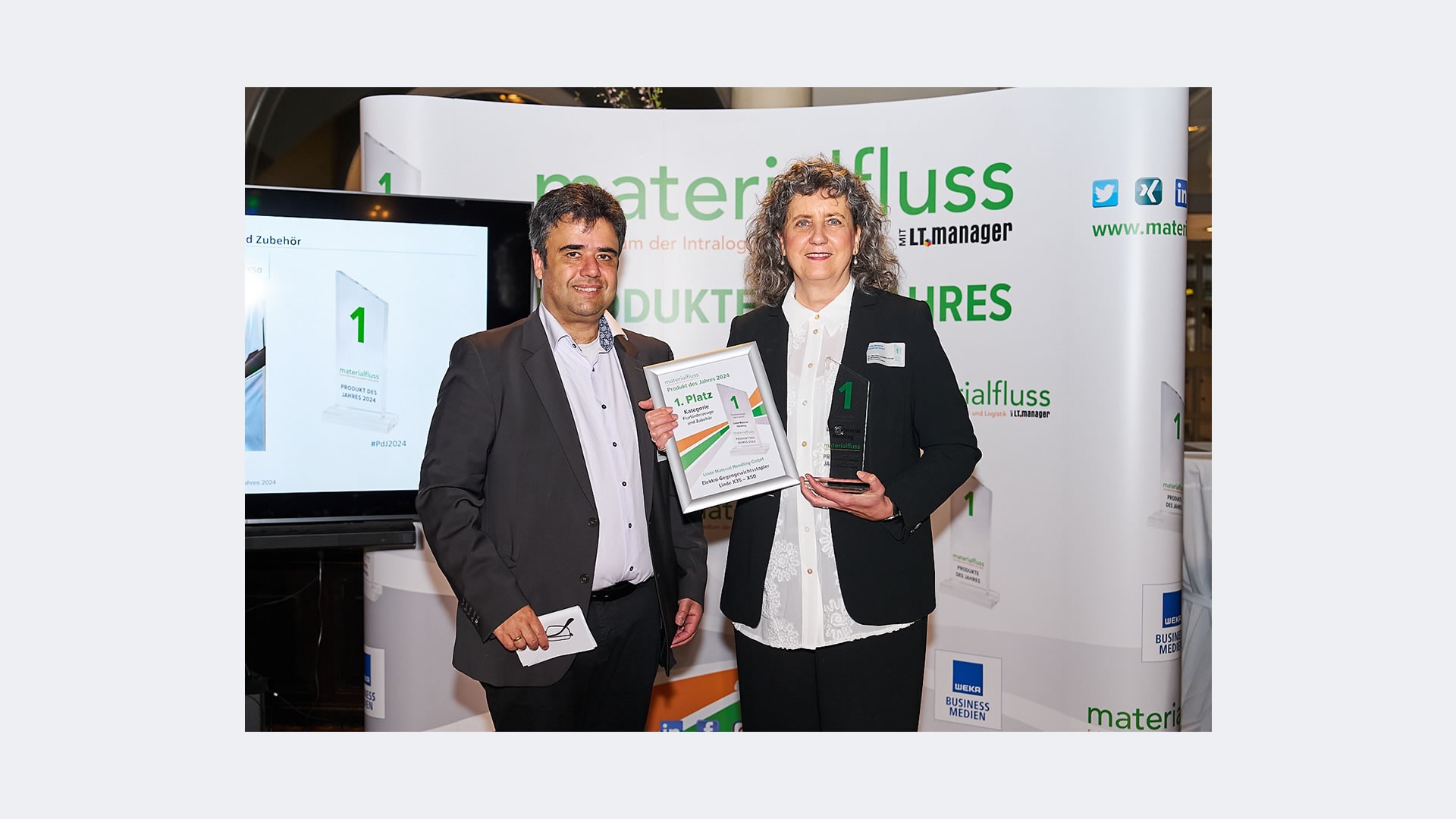 Linde Material Handling mit “materialfluss” Award ausgezeichnet