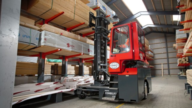 Seitenstapler, 4-Wege-Stapler, Mehrwegetechnik